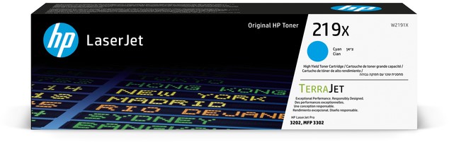 Tonercartridge HP W2191X 219X blauw One-Stop-Office-Shop.nl