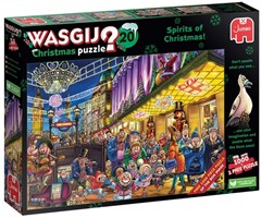 Puzzel Wasgij Christmas 20 - De Geesten van de Kerstmis! 2x1000st (1 ...