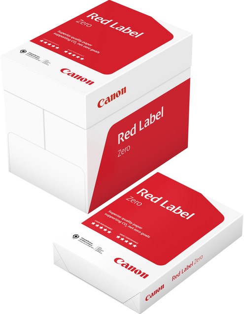 Kopieerpapier Canon Red Label Zero A4 80gr wit 500 vel One-Stop-Office ...