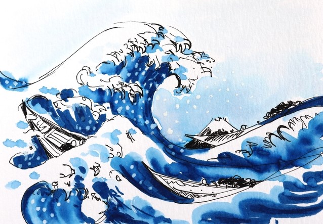 Tekenset Sakura Creative Kit Kanagawa 6 stuks One-Stop-Office-Shop.nl