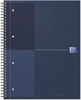 Spiraalblok Oxford International Notebook A4+ lijn blauw One-Stop ...