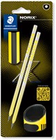Potlood Staedtler Norix HB blister à 2 stuks zwart-geel One-Stop-Office ...