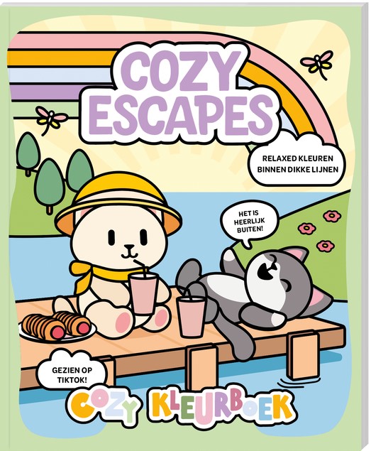 Kleurboek Cozy Escapes One-Stop-Office-Shop.nl