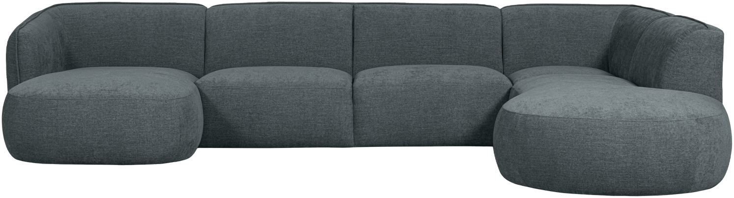 Polly Bank U-Vorm Rechts Blauw/Groen One-Stop-Office-Shop.nl