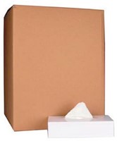 Papieren zakdoek, 2-laags, 100 tissues per doos, pak van 40 doosjes One ...