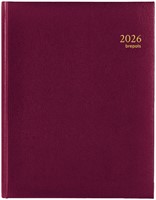 Agenda 2026 Brepols Timing Lima 7dagen/2pagina's zestalig bordeaux One ...