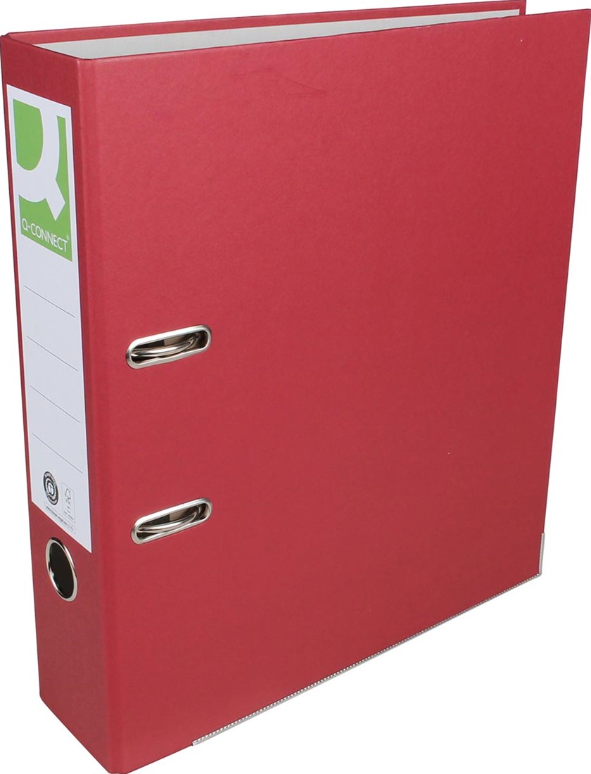 Q-CONNECT ordner, voor ft A4, uit Recycolor papier, rug van 8 cm ...