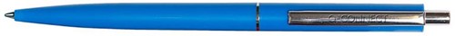 Q-CONNECT balpen, 0,7 mm, medium punt, metalen clip, blauw One-Stop ...